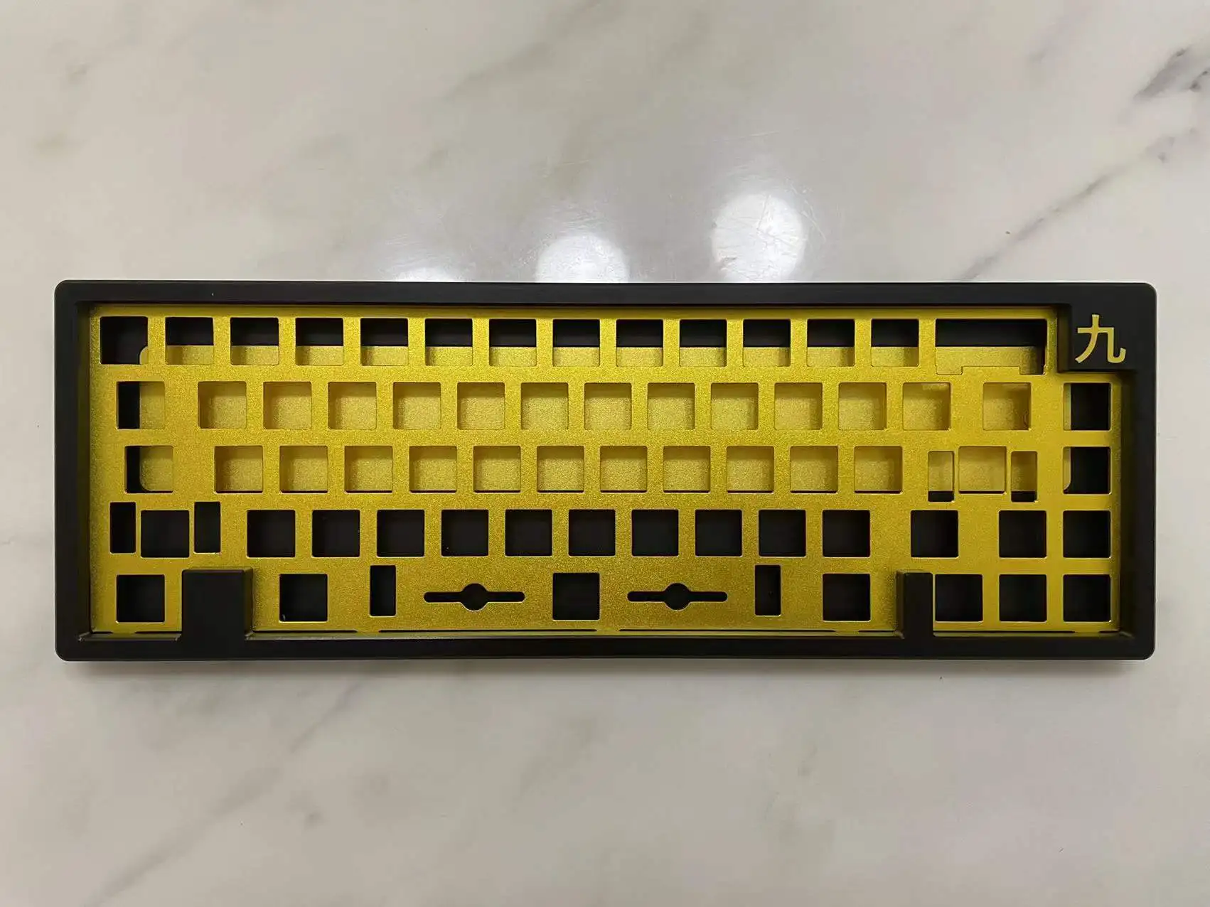 Diy Cnc Machining Custom Brass Aluminum Mechanical Keyboard Kyuu 40% 75 ...