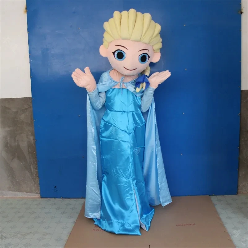 Nuovo-personaggio-dei-cartoni-animati-Frozen-Princess-Anna-Elsa-Mascot ...