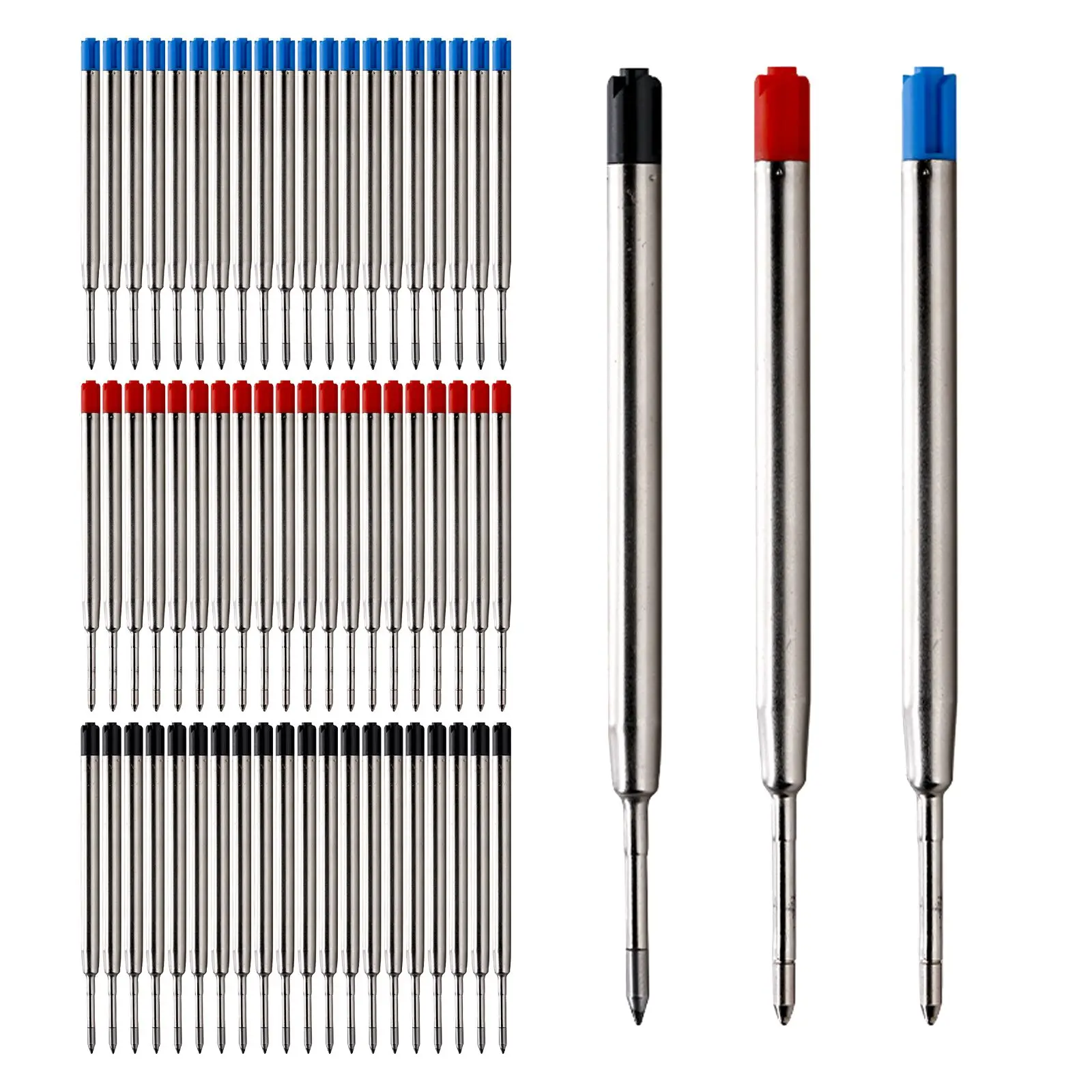 20pcs-L-3-9-In-Ballpoint-Pen-Refills-for-Parker-Pens-Medium-Point-blue ...