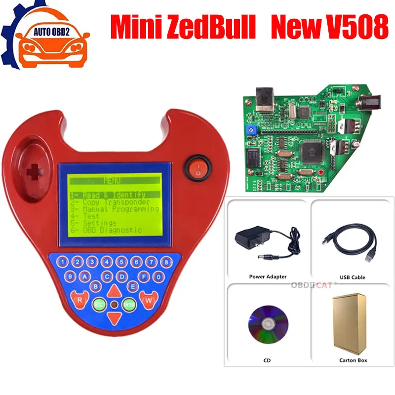 Newest-V508-Super-Smart-Mini-ZedBull-Car-Transponder-Key-Programming ...