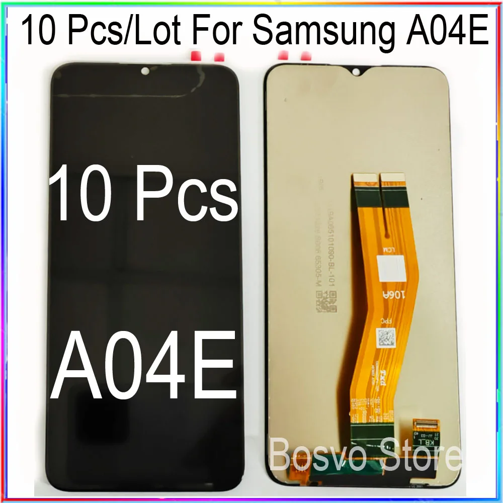 Atacado 10 peças/lote para samsung a04e display lcd com tela de toque ...
