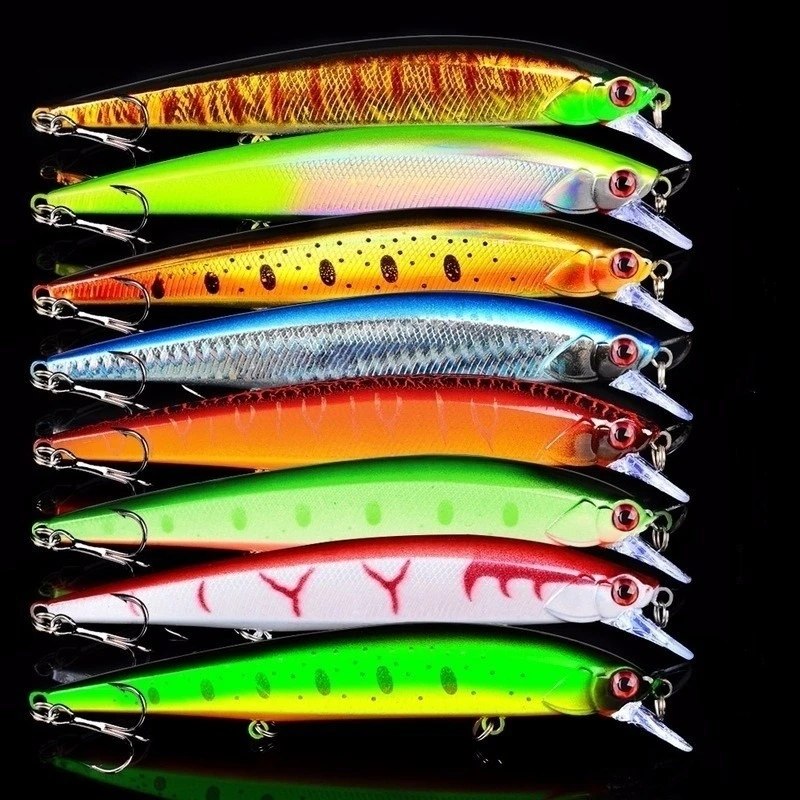 ALASICKA-1PCS-3D-Bionic-Minnow-Fishing-Lure-Hard-Bait-Fishing-Tackle ...