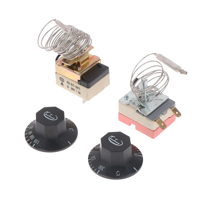 30-110-50-300-Celsius-Degree-Switch-Adjust-Knob-Temperature-Controller ...