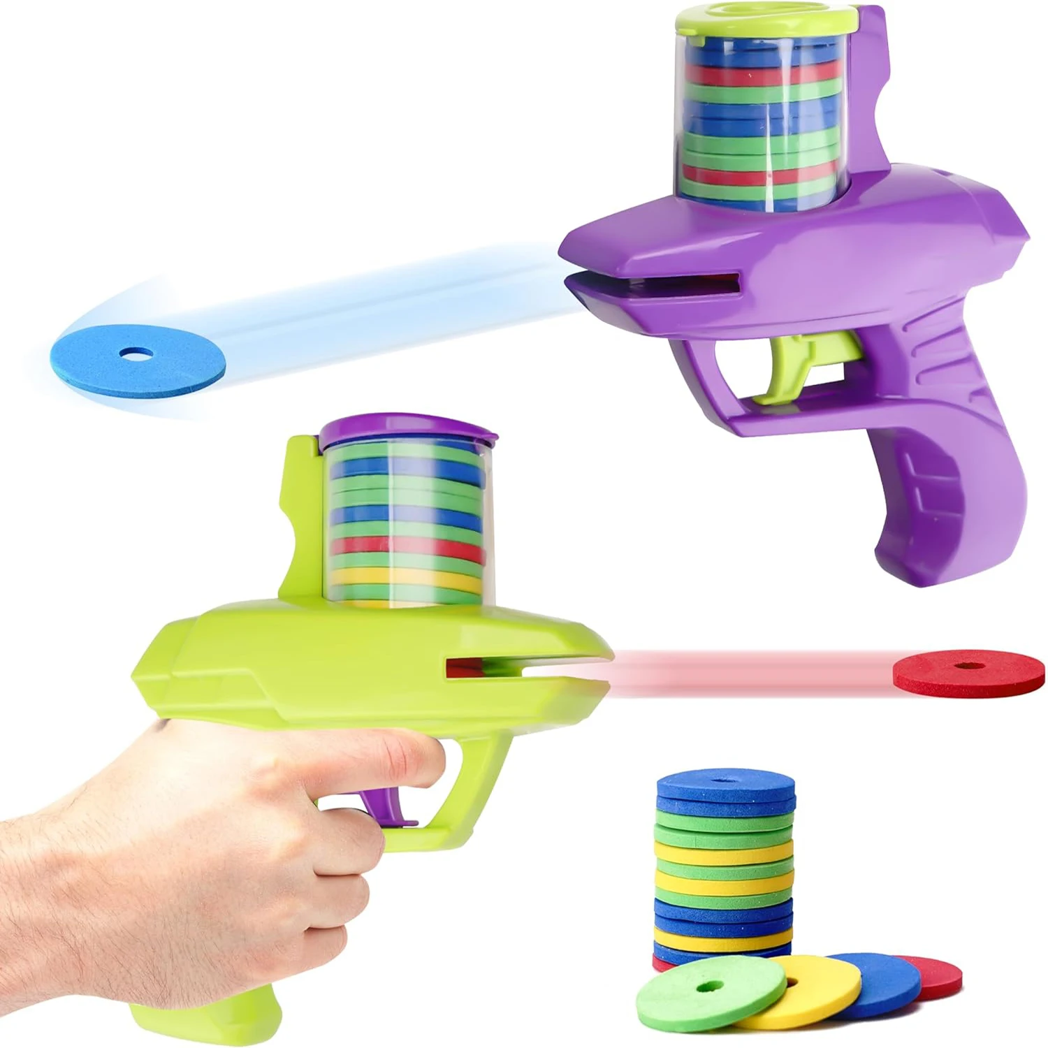 Kids-UFO-Radish-Gun-Toy-Bullet-Gun-Safety-EVA-Carrot-Gun-Outdoor-Toy ...
