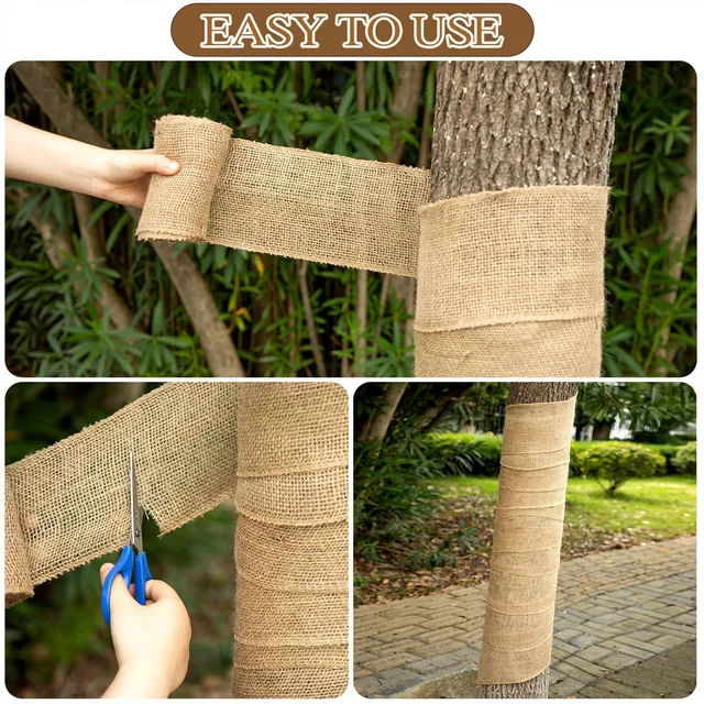 Burlap Tree Protector Wraps Tree Wraps to Protect Bark Winter Tree ...
