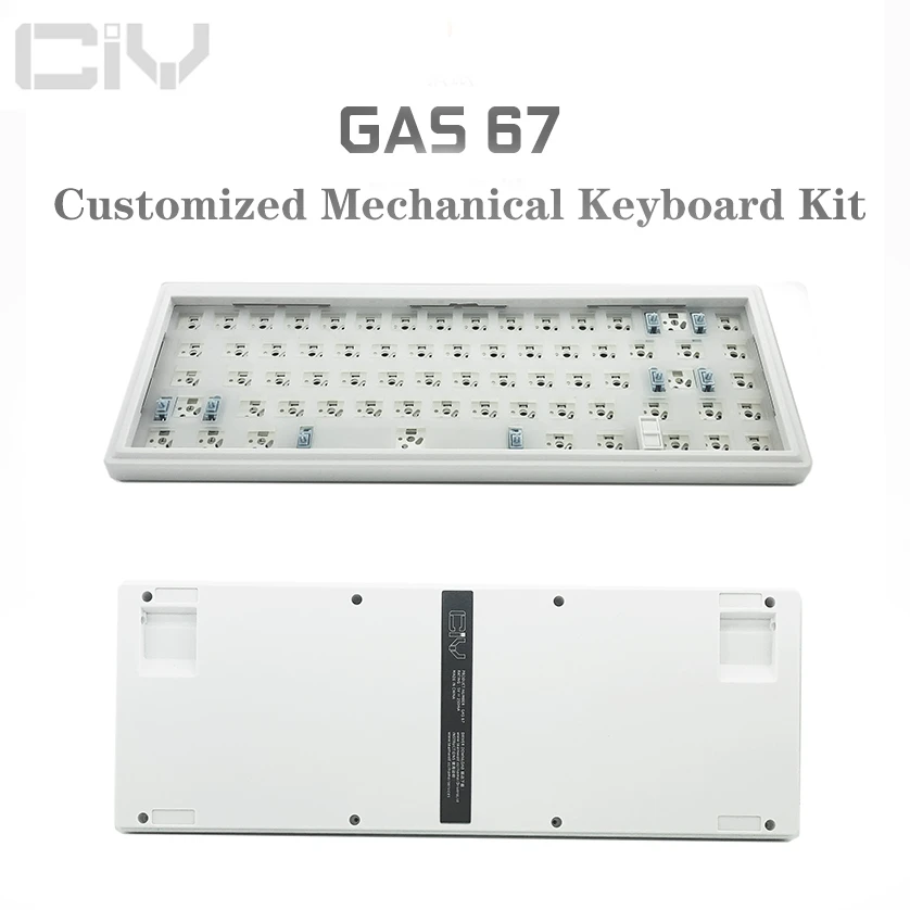 Zuoya Gas67 Hot Swap Rgb Gaming Mechanical Keyboard Kit Wiredsupport ...
