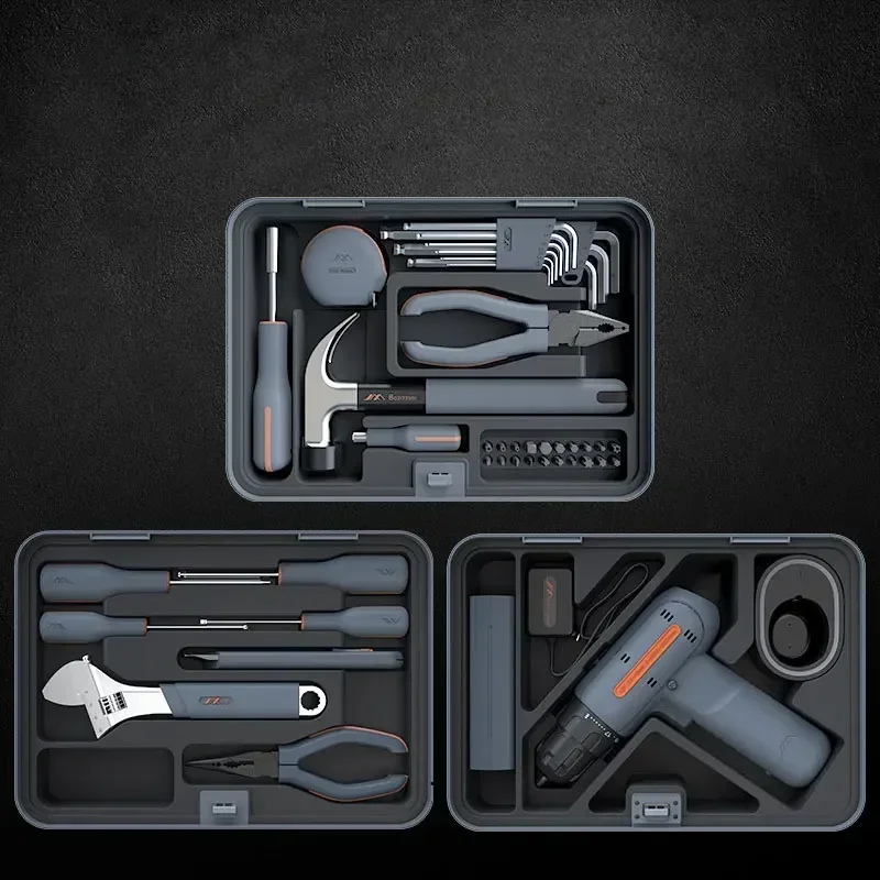 Jimibox-X1-4-Combination-Tools-Box-Suit-Suitcase-Storage-Home-Complete ...