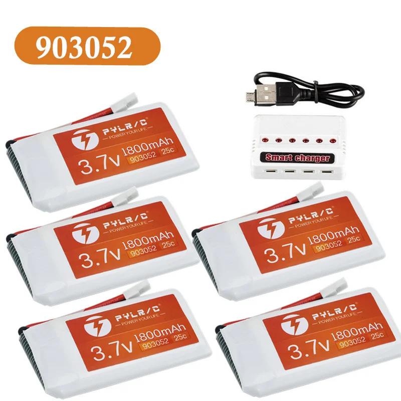 Upgrade-3-7v-1800mAh-25C-Lipo-Battery-With-6in1-Charger-for-KY601S-SYMA ...