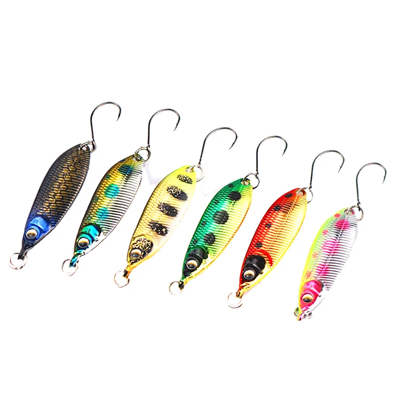 Sinking-Spoon-Fishing-Lure-Trout-Lure-Small-Metal-Bait-Rolling-Spoons ...