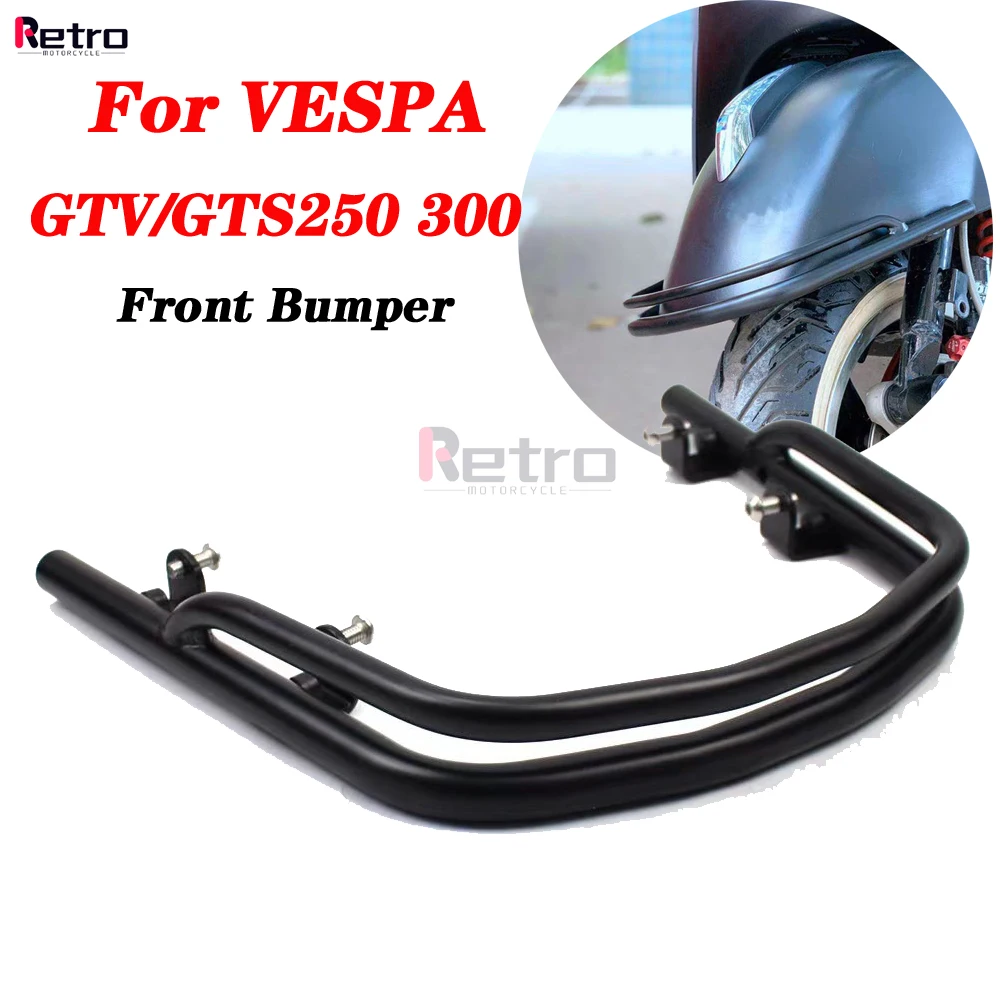 Bumper-Front-Wheel-Fender-Crash-Bars-Frame-Protector-For-Piaggio-Vespa ...