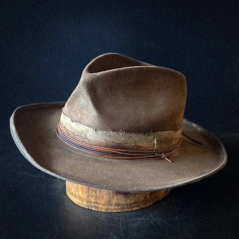 Jazz Top Hat Autumn and Winter European and American Style Pure Wool ...