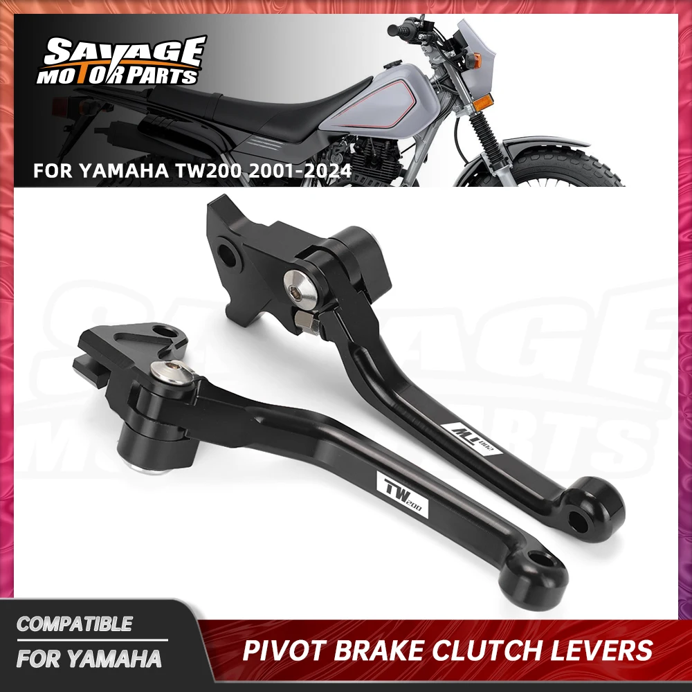 For-Yamaha-TW200-2024-Pivot-Brake-Clutch-Lever-TW-200-2001-2023 ...