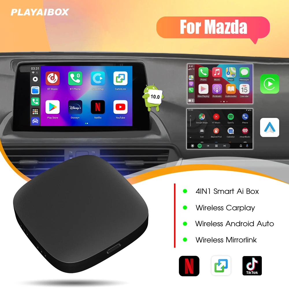 2024-Wireless-Carplay-Ai-Tv-Box-Android-Auto-Android-10-For-Youtube ...