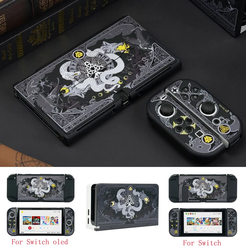 Matte-Hard-Cover-TV-Dock-Stand-Protective-Case-for-Nintendo-Switch-Oled ...