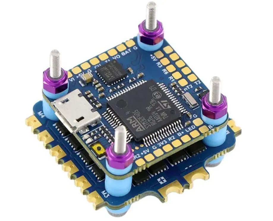 Super_S F4 Mini XF20-F405 Flight Controller MPU6000 Stack 20x20 35A 2 ...