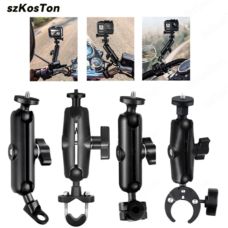 For-GoPro-13-12-11-10-Motorcycle-Bicycle-Holder-Handlebar-Mirror-Mount ...