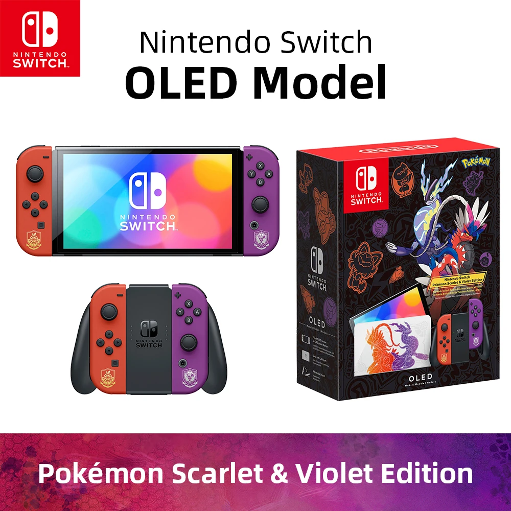 Original en Stock Nintendo Switch Pokemon Scarlet & Violet Edition ...