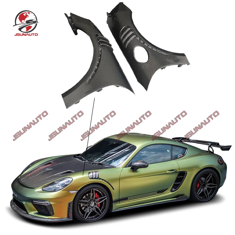 High-Fitment-718-GT4-RS-Style-Carbon-Fiber-Front-Fenders-Car-Arches ...