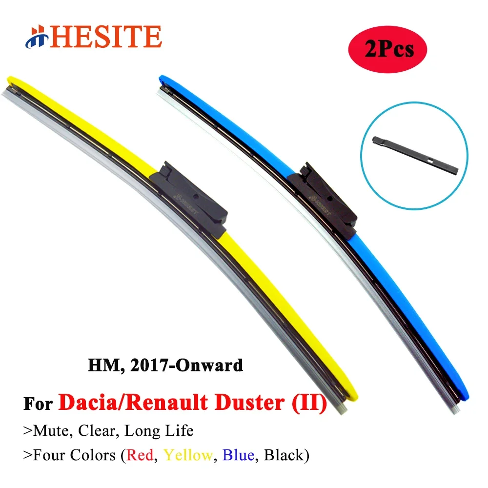 HESITE-Colorful-Wiper-Blades-For-Dacia-Renault-Duster-HM-SUV-Pick-Up ...