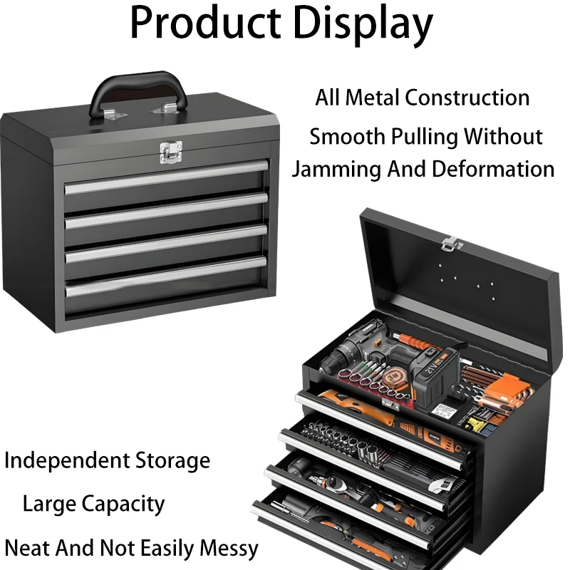 Automotive-Maintenance-Hardware-Toolbox-Portable-Multi-Layered-Multi ...