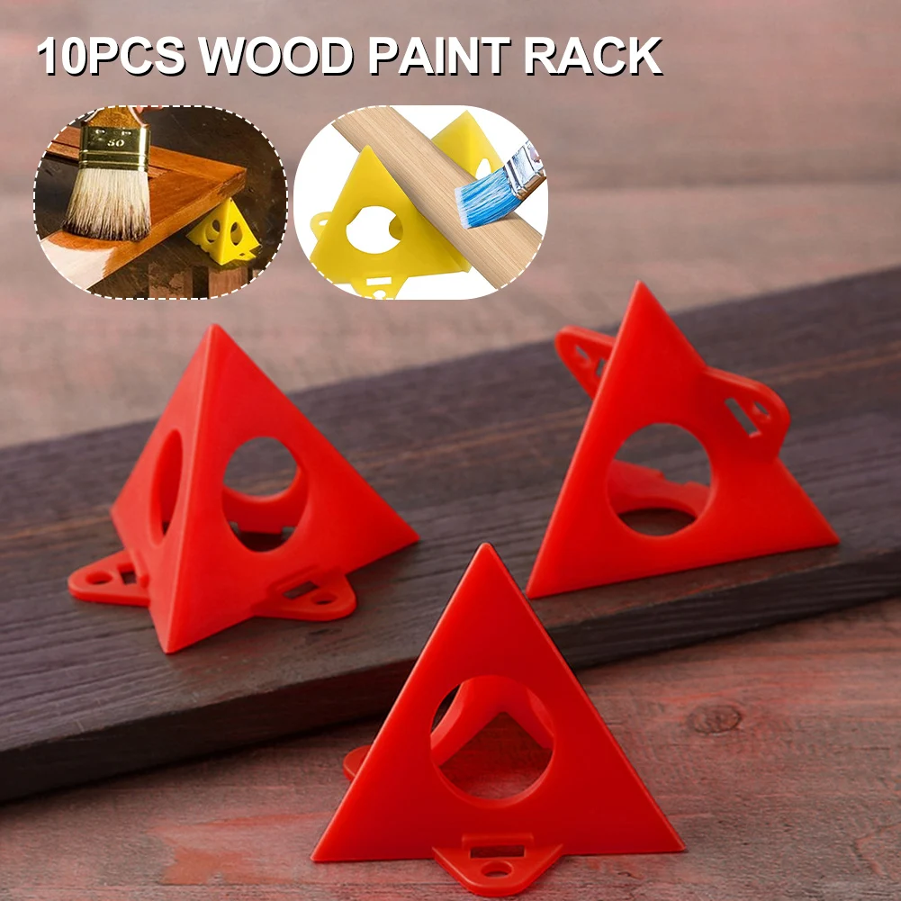 10Pcs Painter's Pyramid Stands Mini Painting Plastic Support Pyramid ...