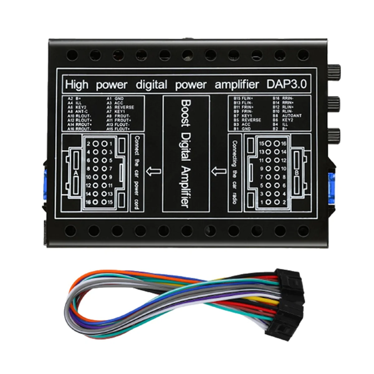 Car-DSP-Amplifier-DC-12V-Hi-Fi-Booster-Audio-Stereo-Digital-Sound ...