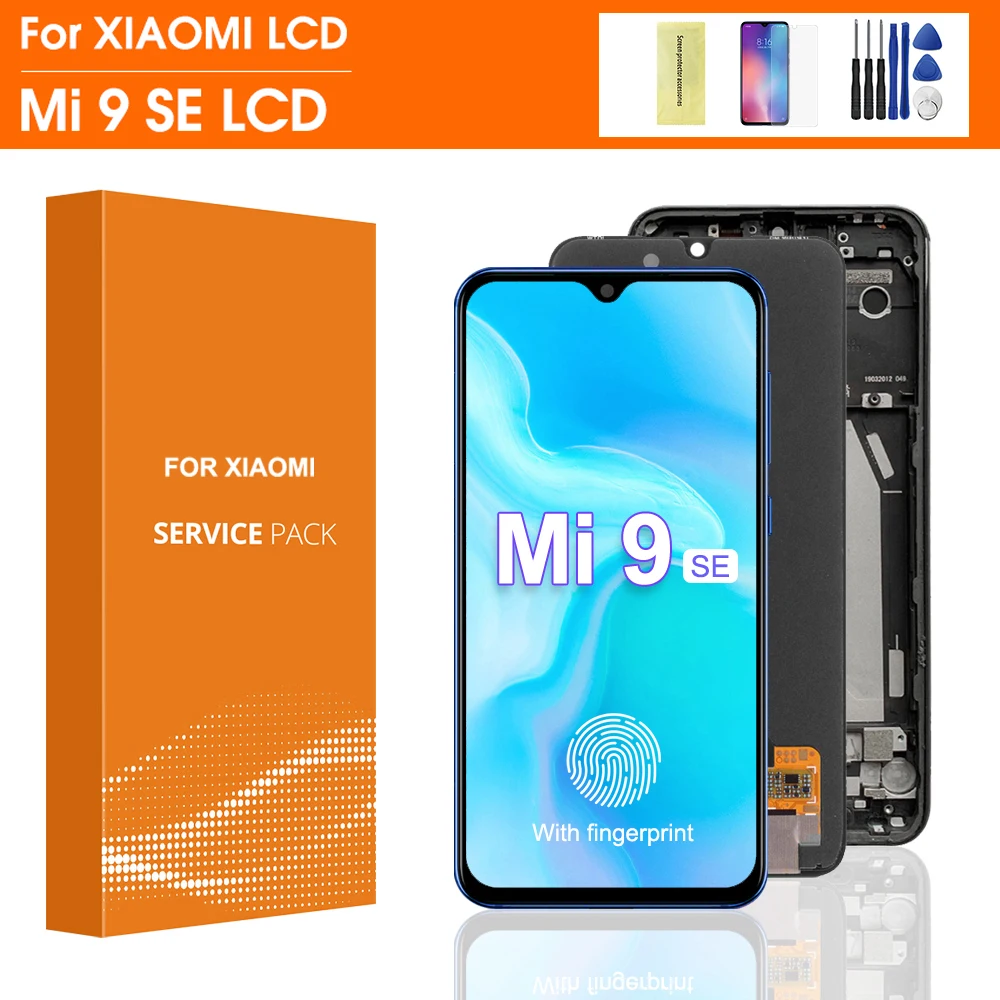 5.97" Original For Xiaomi Mi 9 Se Lcd M1903f2g Display Touch Screen ...