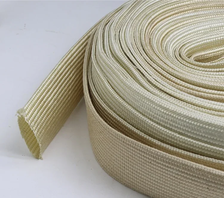 Braided Heat Shrink Tubing 5M Or 10M Braided Fiberglass Sleeving - Heat ...