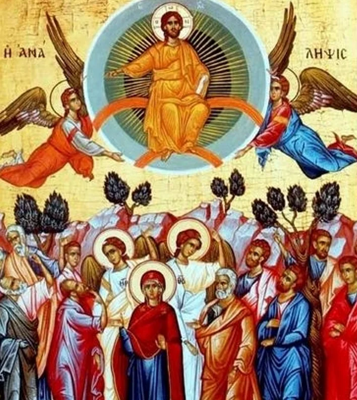 Ascension Of Jesus Icon