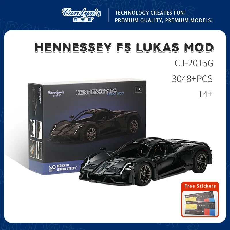 Carolyns Technic Brick Hennessey Venom F5 Lukas MOD Jeroen Ottens ...