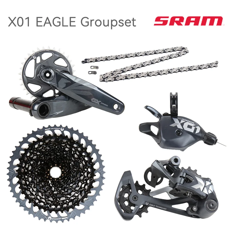 SRAM X01 XO1 EAGLE 1x12 12 Speed Groupset Dub Kit 32T 34T Trigger ...