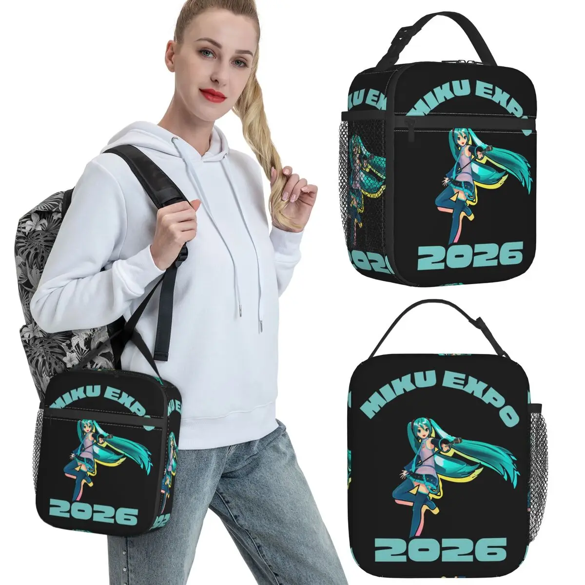 Lunch Box Miku Expo 2026 Tour North America Hatsune Miku Merch Food Box ...
