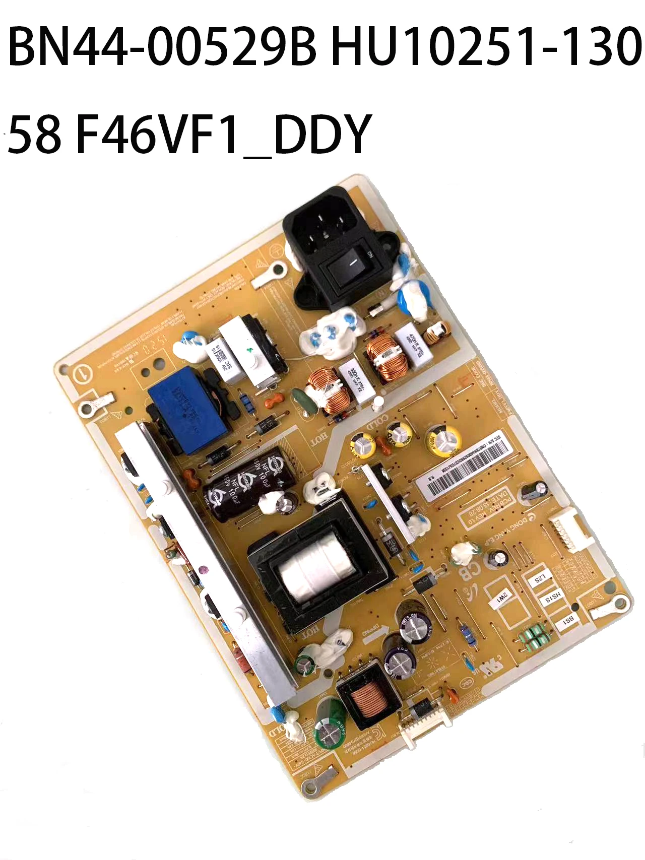 Power-Board-BN44-00529B-HU10251-13058-F46VF1-DDY-is-for-TV-LH40EDC ...