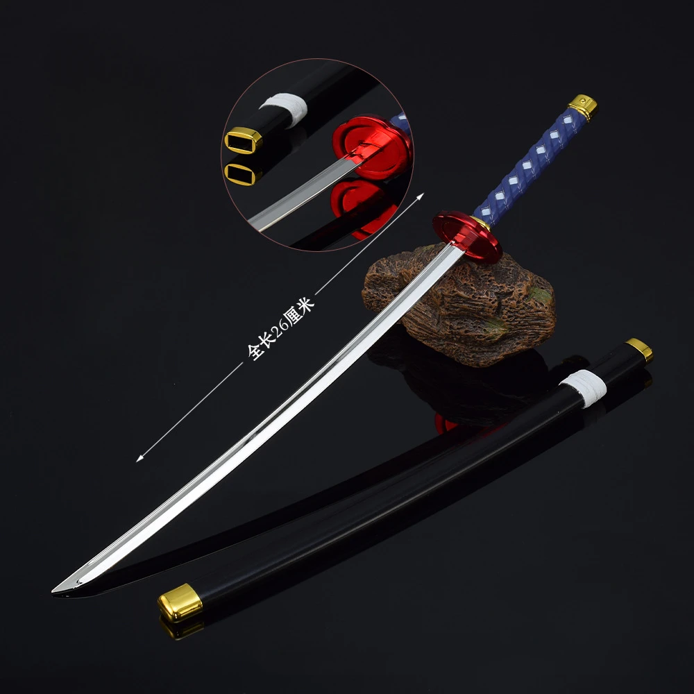 Japanese-Anime-Weapon-Natural-Teeth-Katana-Blade-26cm-Anime-peripheral ...