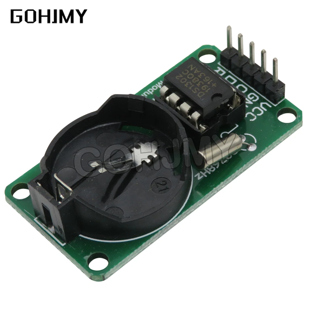 Ds1302/ds1307/pcf8563/ds3231 at24c32 i2c iic memória 3.3v 5v tempo real precisão rtc relógio i2c ...