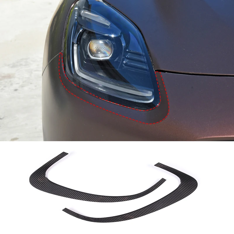 For-22-Maserati-Grecale-headlight-brow-trim-sticker-car-exterior ...