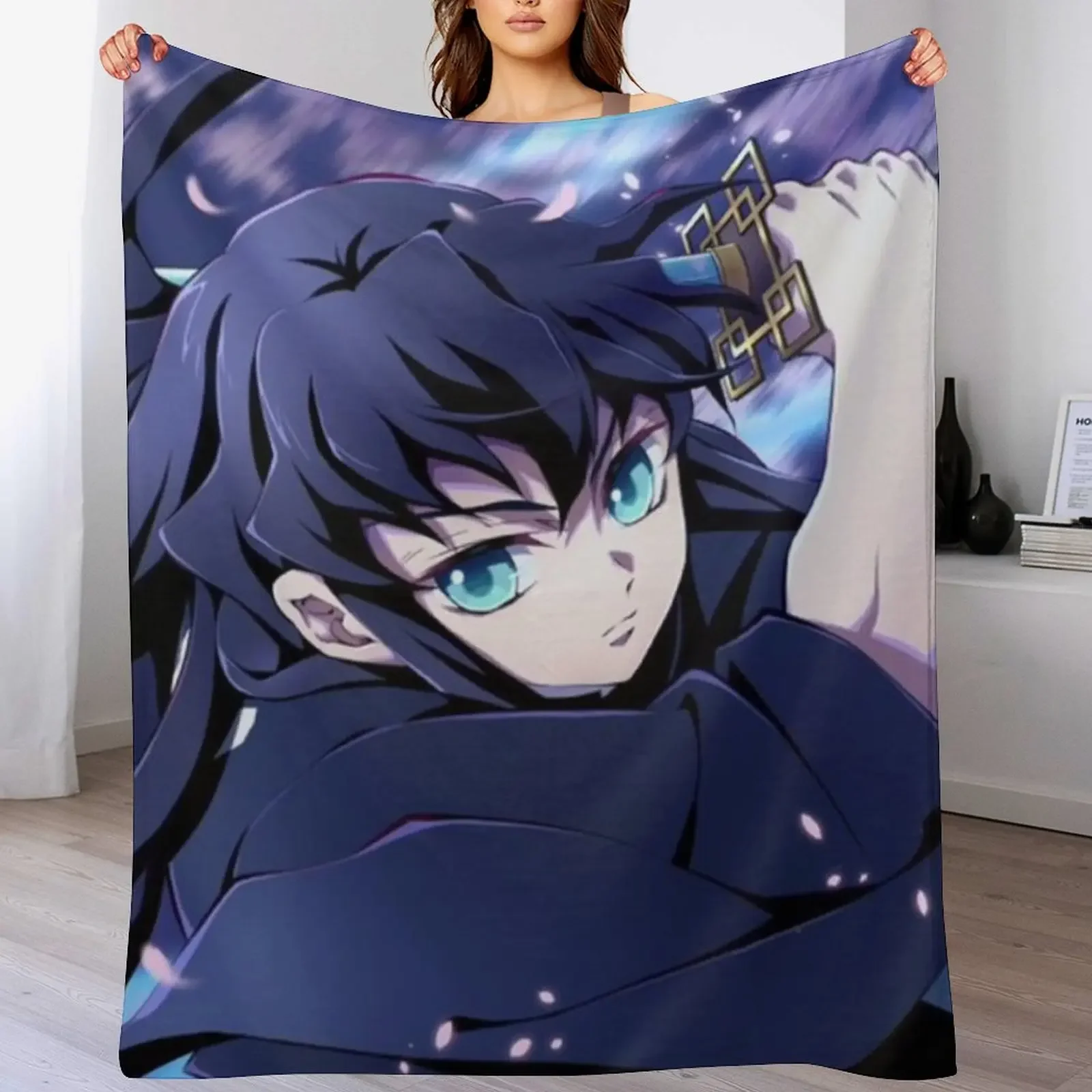 Manta Demon Slayer Throw Blanket: The Ultimate Comfort for Fans of ...