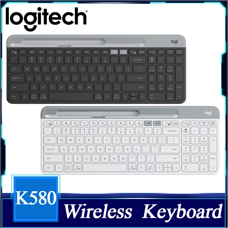 Logitech-Original-K580-2-4G-Wireless-Office-Keyboard-Ultra-thin-Dual ...
