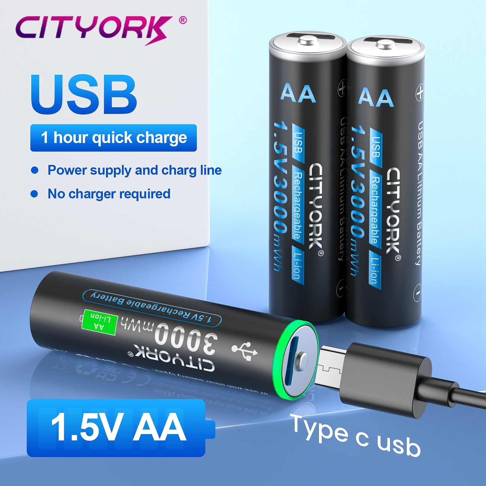 100-Capacity-1-5V-AA-Li-ion-Battery-3000mWh-AA-USB-Rechargeable-AA ...