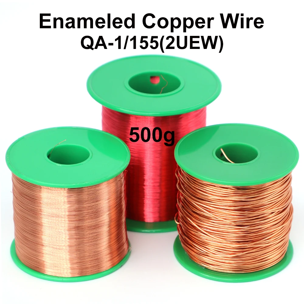 500g-roll-Enameled-Copper-Wire-0-06mm-0-4mm-1-0mm-1-5mm-Magnet-Wire ...