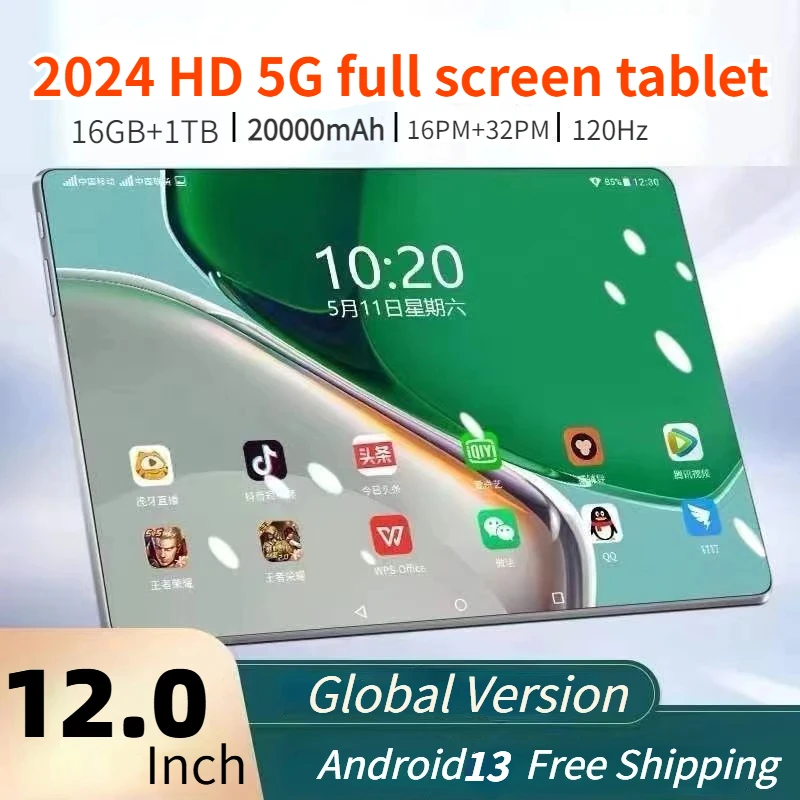 Original-12Inch-Pad-Air-Pro14-Android13-16GB-1T-13-16MP-12000mAh-5G ...