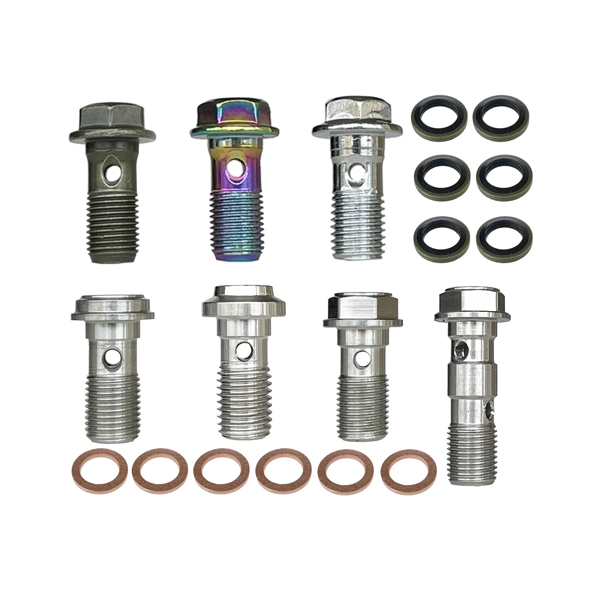 Stainless-steel-M8-M10-Brake-Caliper-Banjo-Bolt-Oil-Drain-Screw-For ...