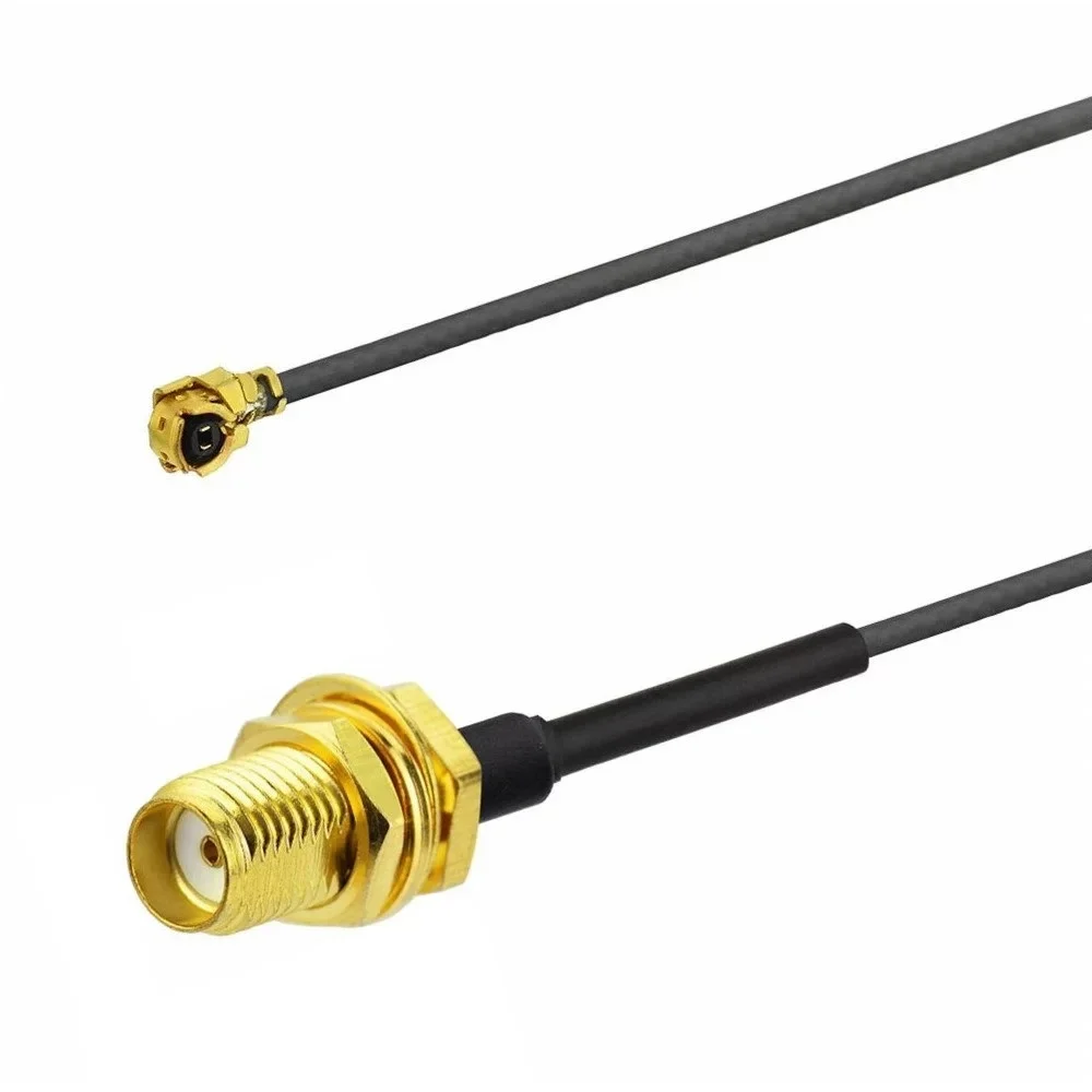 SMA Connector Cable Female to uFL/u.FL/IPX RF Coax Adapter Assembly RG1 ...