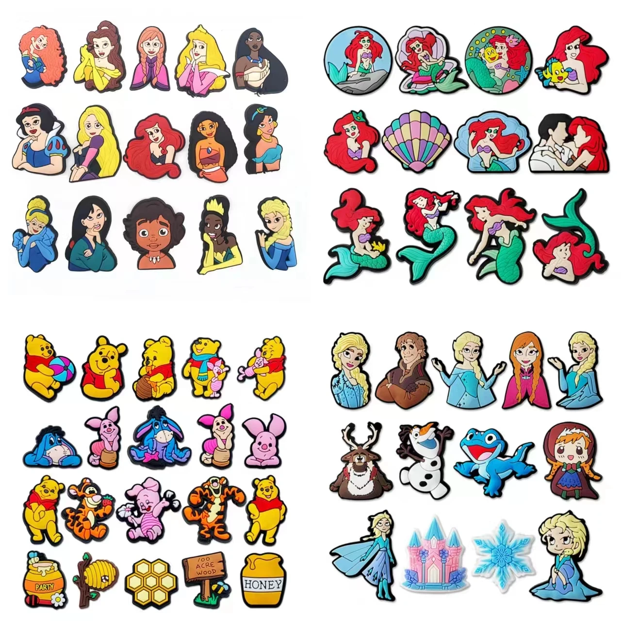 Juego-de-dijes-de-dibujos-animados-de-la-serie-Disney-para-zapatos ...