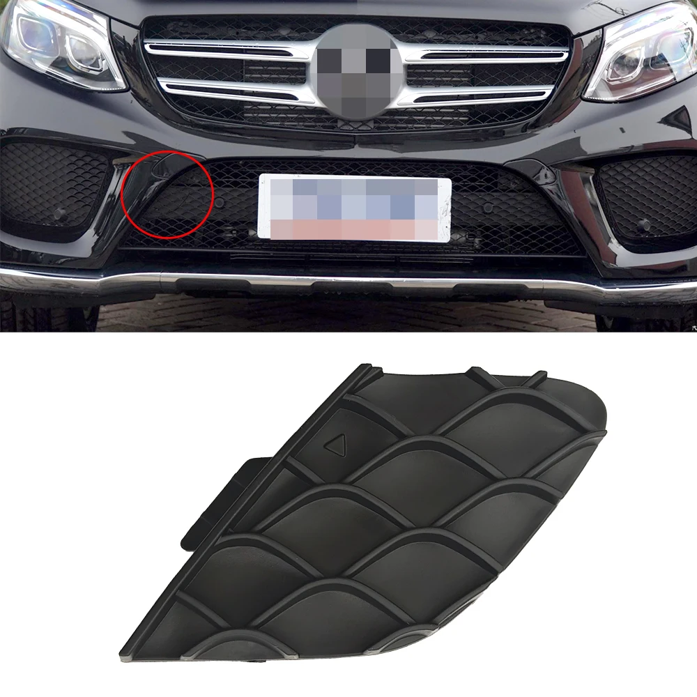 Front-Right-Side-Bumper-Tow-Hook-Eye-Cover-For-2016-Mercedes-Benz ...