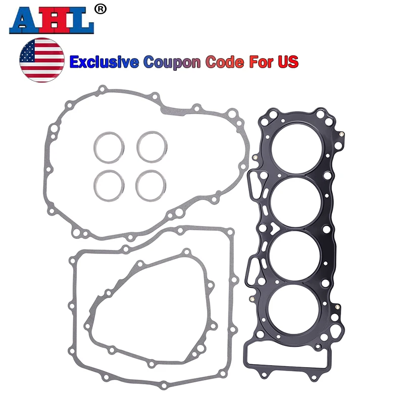 AHL-Motorcycle-Engine-Cylinder-Clutch-Full-Cover-Gasket-Kits-Set-For ...