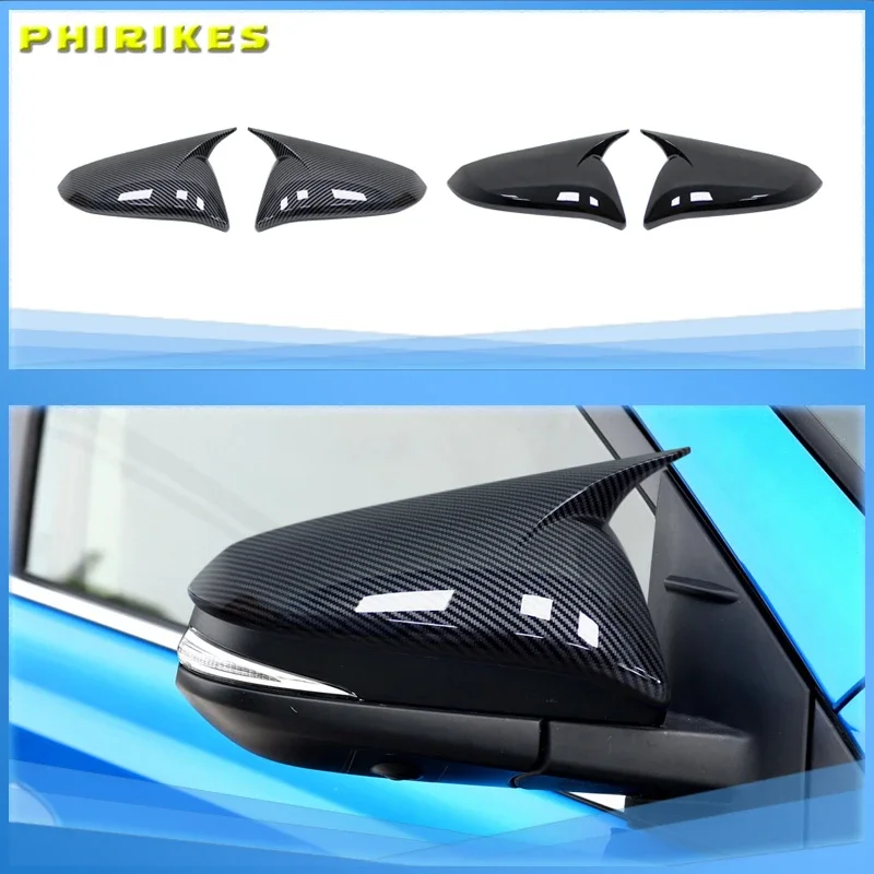1pc-White-Car-Rear-View-Mirror-Cover-Left-Accessories-For-Toyota-RAV4 ...