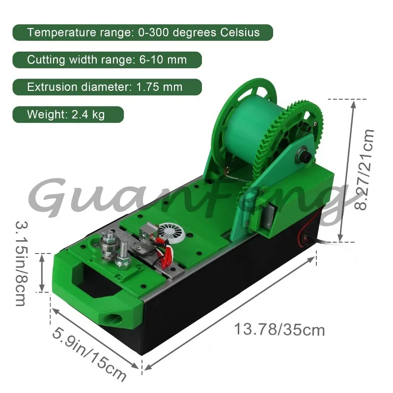 Eco-Friendly 3D Printing Wire Making Machine PET Bottle to Filament ...