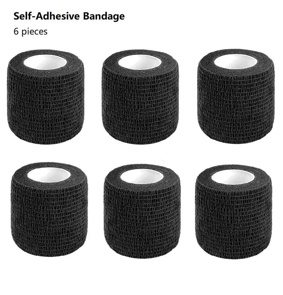 6-Roll-Self-adhesive-Bandages-Elestic-Nonwovens-First-Aid-Medical-Wound ...