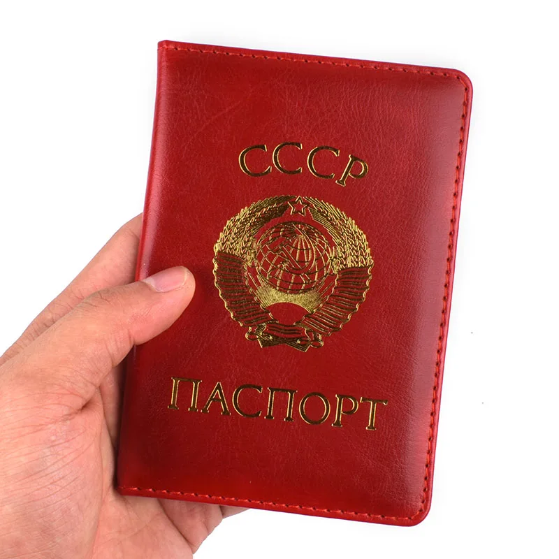 Cccp-Russland-Reisepass-Abdeckung-Synthese-Leder-UdSSR-P-sse-Fall-M ...